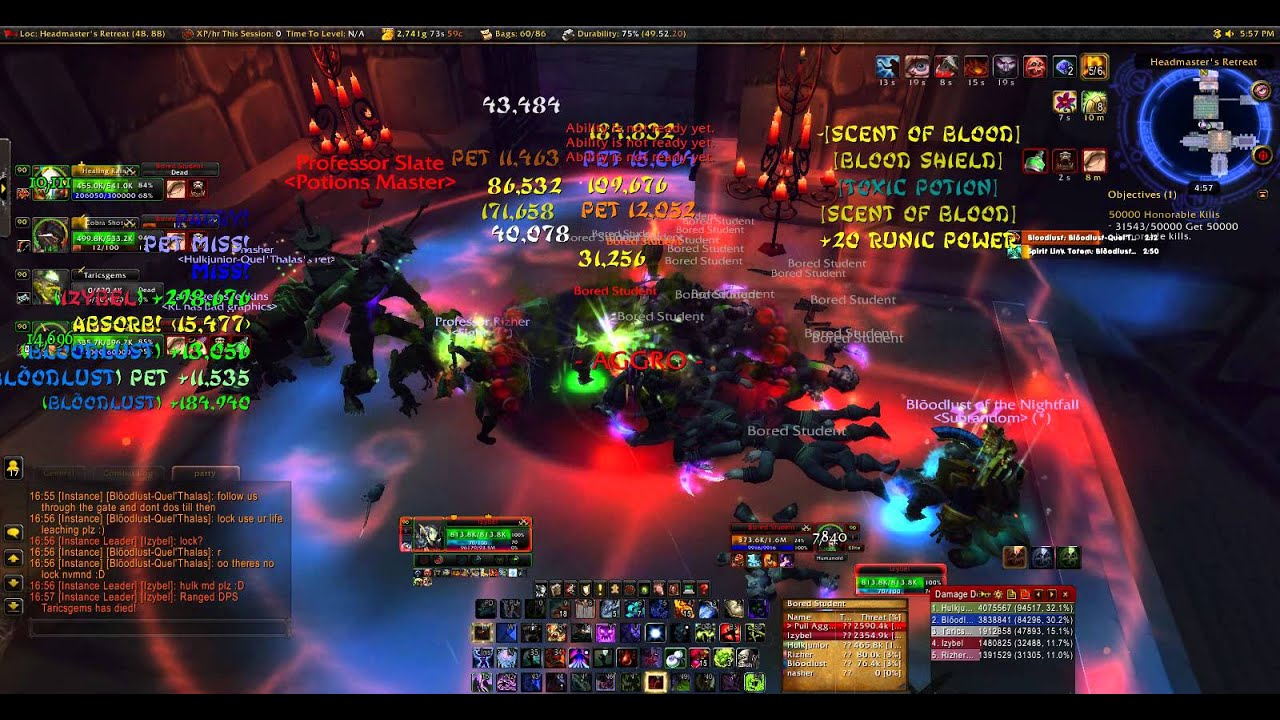 how to have fun with a blood dk - YouTube