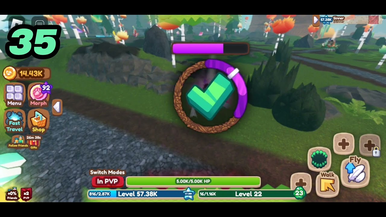 Doing 100 FORAGEABLES in Animal Kingdom - YouTube