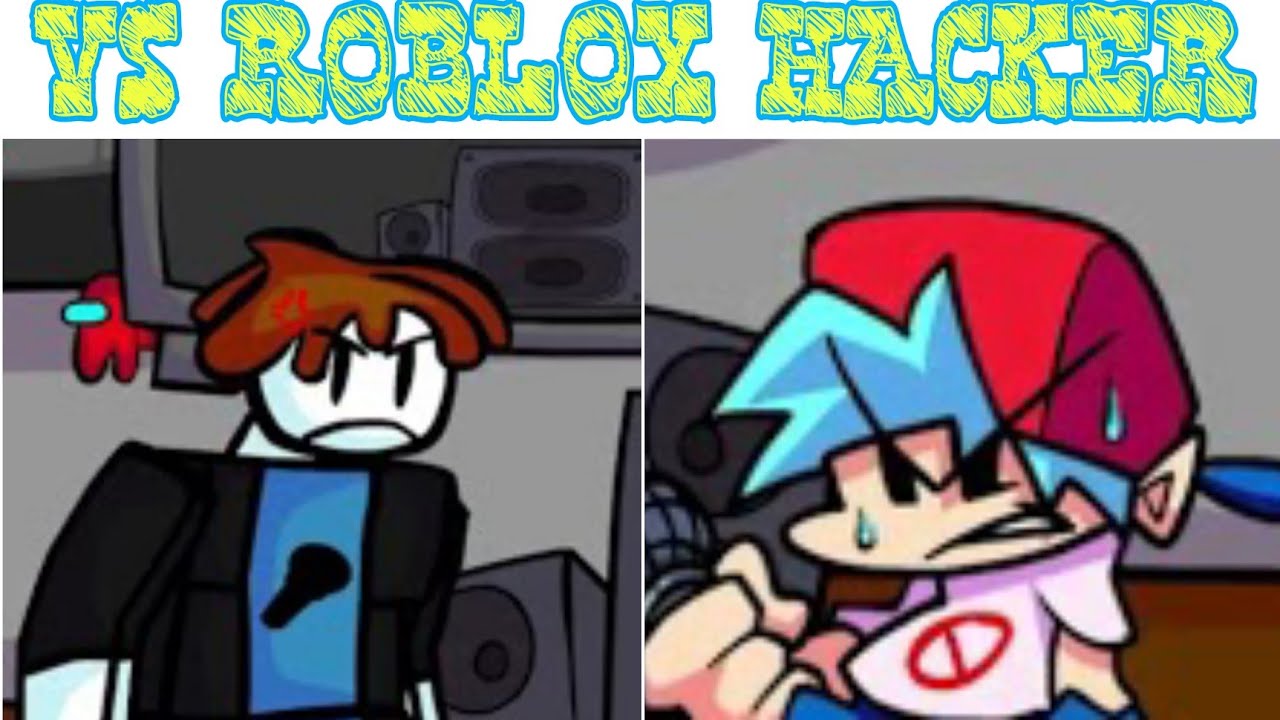 Friday Night Funkin Vs Roblox Hacker fnf mod - YouTube