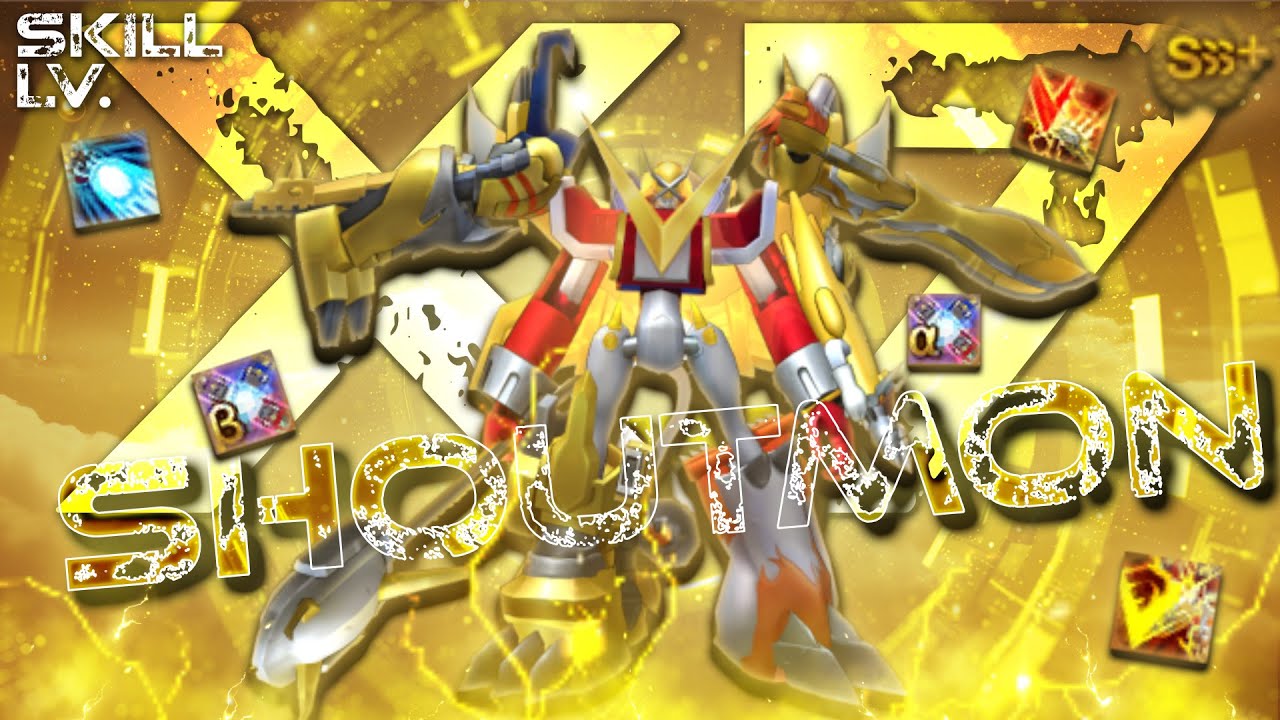 [DMO] Shoutmon X7 Lv. Skill Test#dmo #digimon #digimonmaster - YouTube