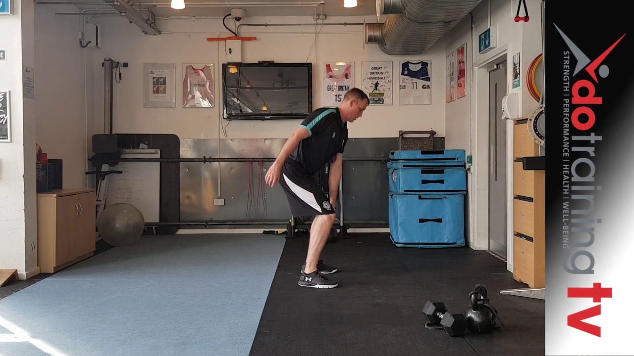 Kettle Bell Cleans - YouTube