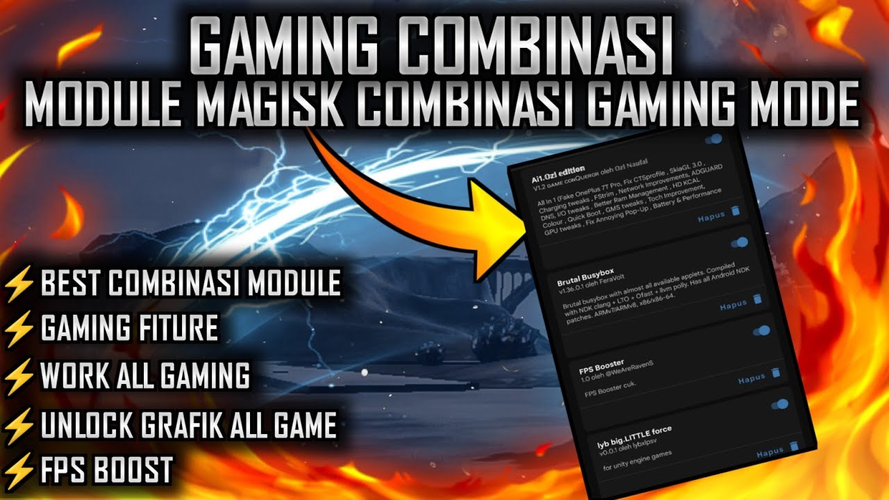 MODULE COMBINASI YANG MEMBUAT PEFORMANCE MAXIMAL GAMING!!! - MODULE ...