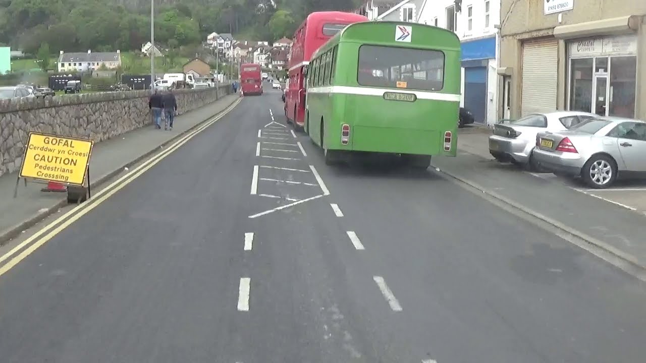 Cab Ride in London AEC Routemaster Bus RM 40-Llandudno Transport ...