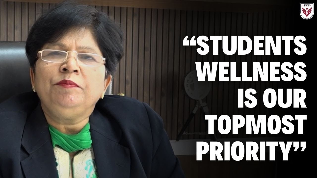 Dr. Manimala Puri , Hon. Vice Chancellor [I/C] talking about , Pimpri ...