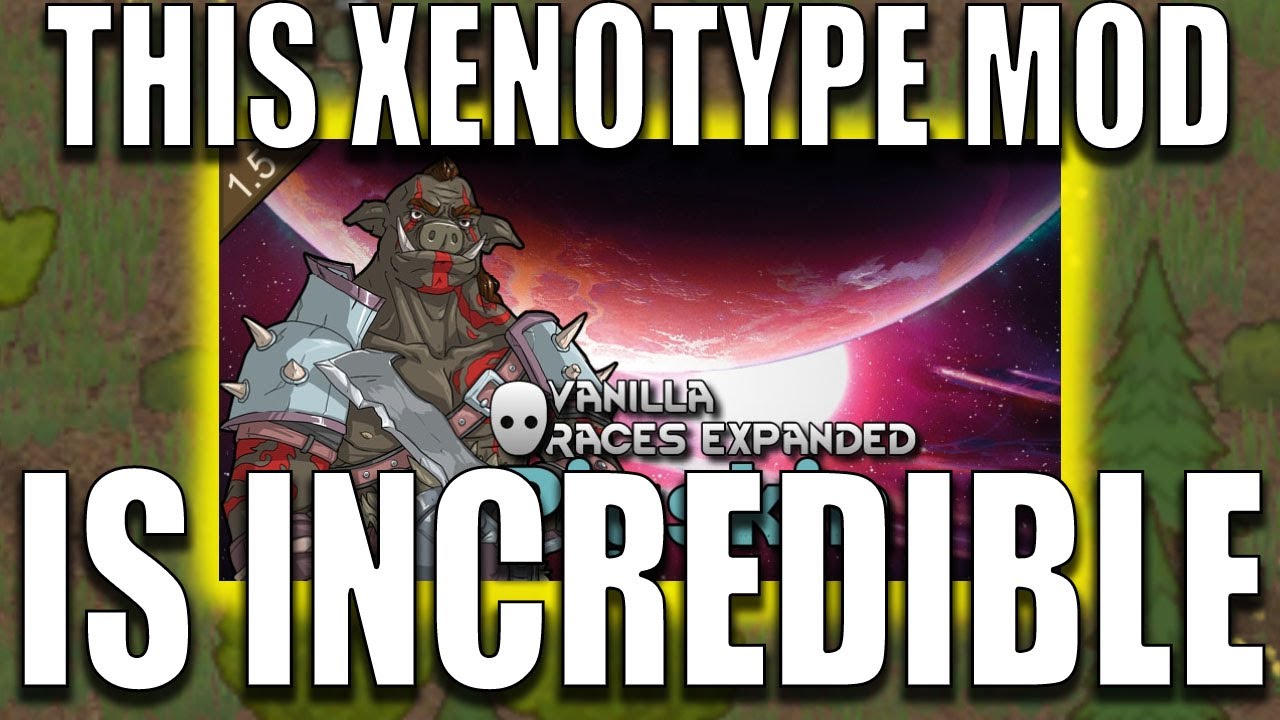 Rimworlds BEST Xenotype Mod! - Rimworld 1.5 Mod Review - YouTube