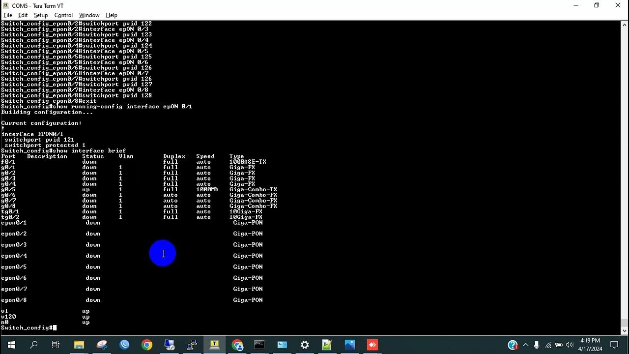 BDCOM EPON OLT Configuration - YouTube