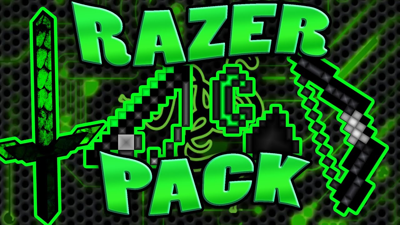 Minecraft PvP Texture Pack - Razer Pack (1.7.X1.8.X1.9.X) - YouTube