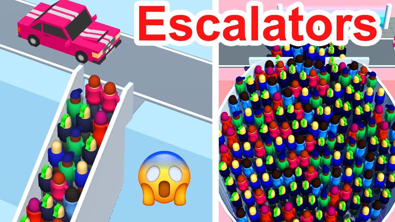 Escalators - 1 -20 Levels Gameplay - Top Free Game - YouTube