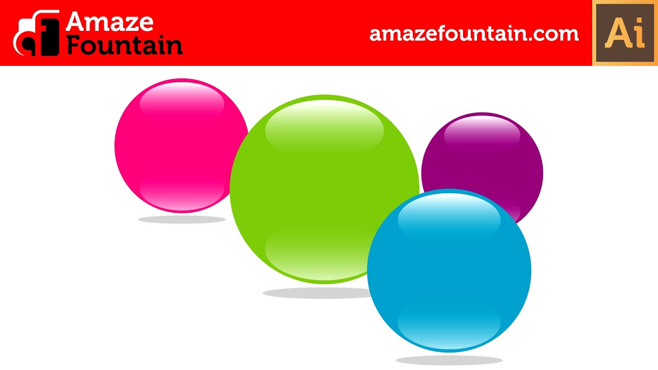 ILLUSTRATOR TUTORIAL: How To Create Marble Ball (Illustrator Graphics ...