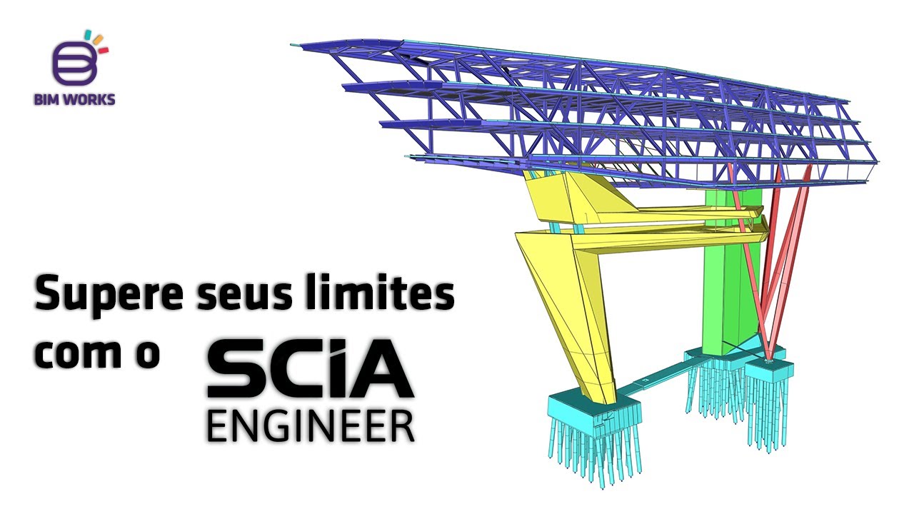 SCIA Engineer - Conheça e faça sua primeira estrutura - YouTube