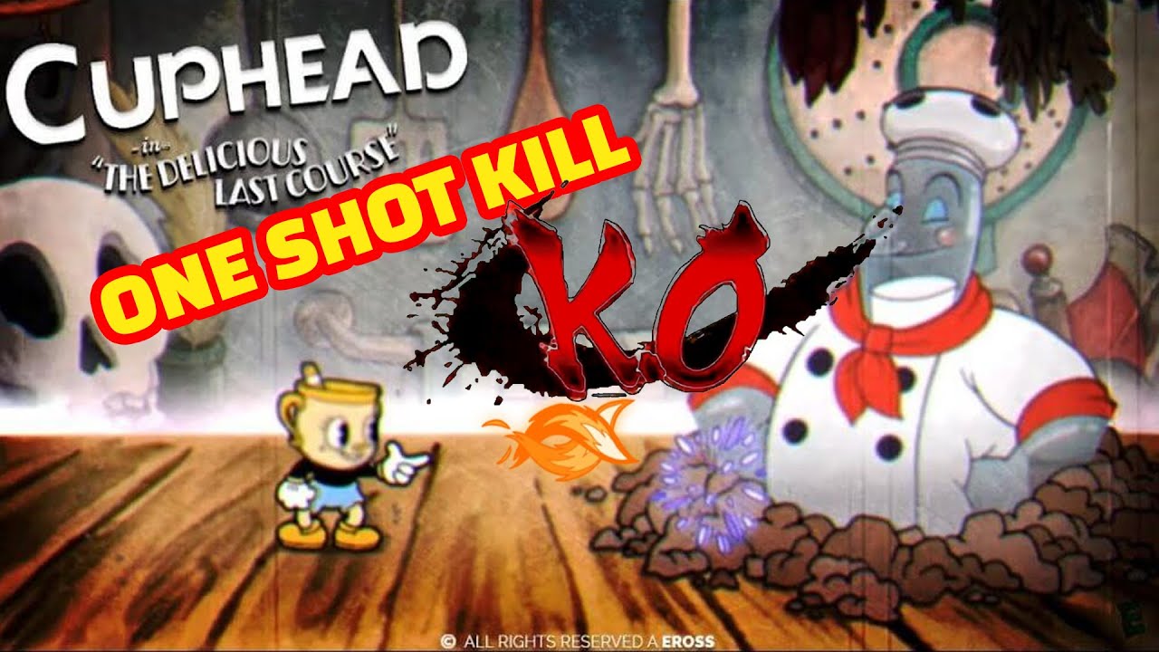 Cuphead DLC Insta Kill - Cuphead DLC Zoom Out - YouTube