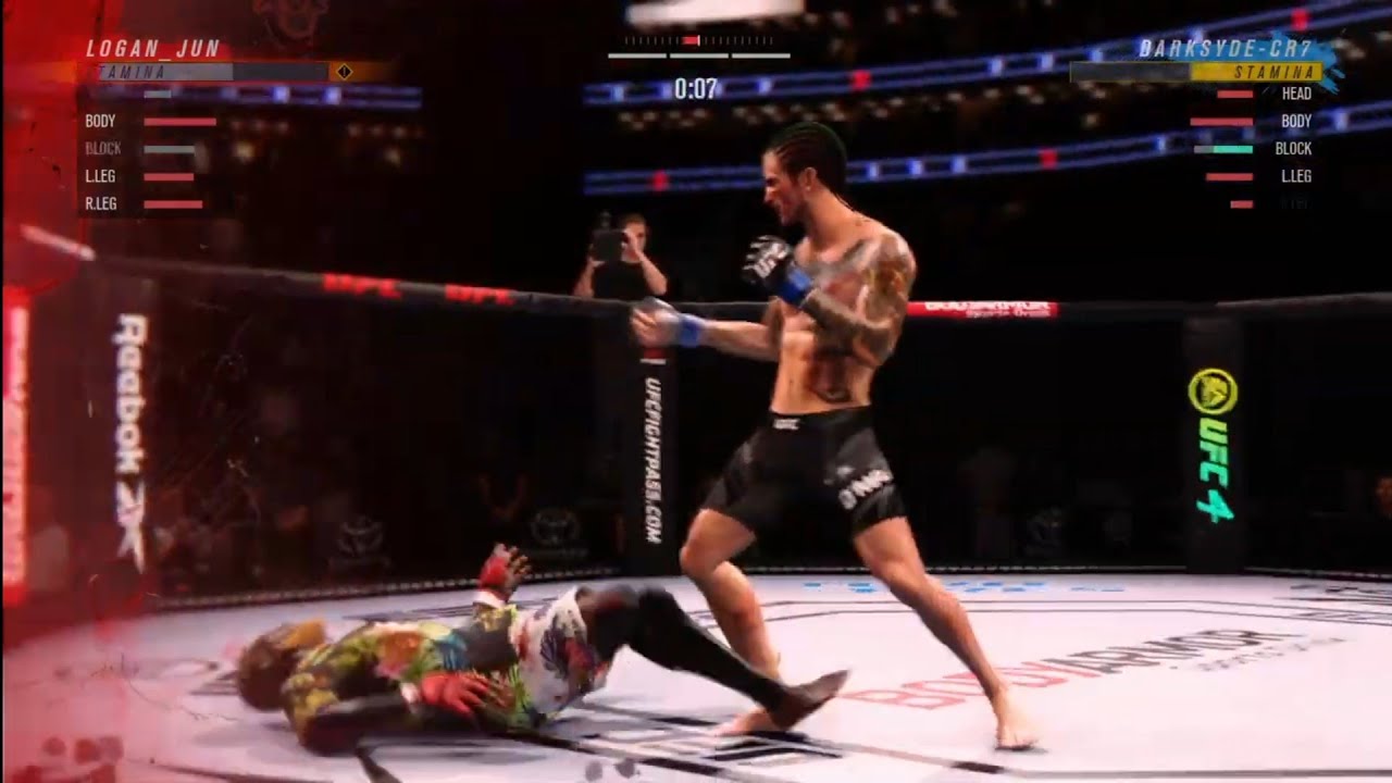 EPIC LAST SECOND KO - UFC 4 RANKED GAMEPLAY - YouTube
