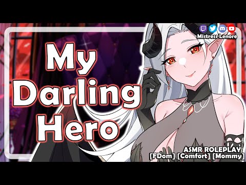 Empress of Darkness Soothes Hero's Heart [Part 1] [ASMR Roleplay] [F4A] [Comfort] [FDom] [Mommy]