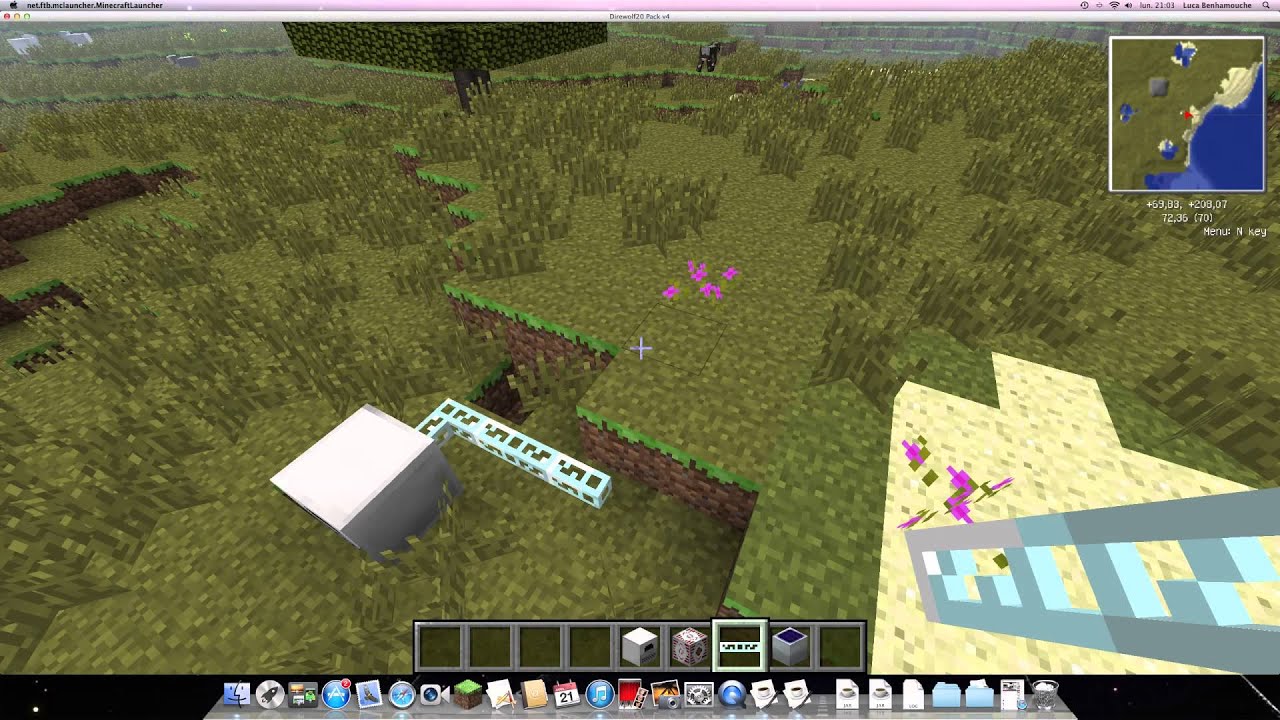 Presentation de feed the beast mod pack mine craft par tie 1 - YouTube