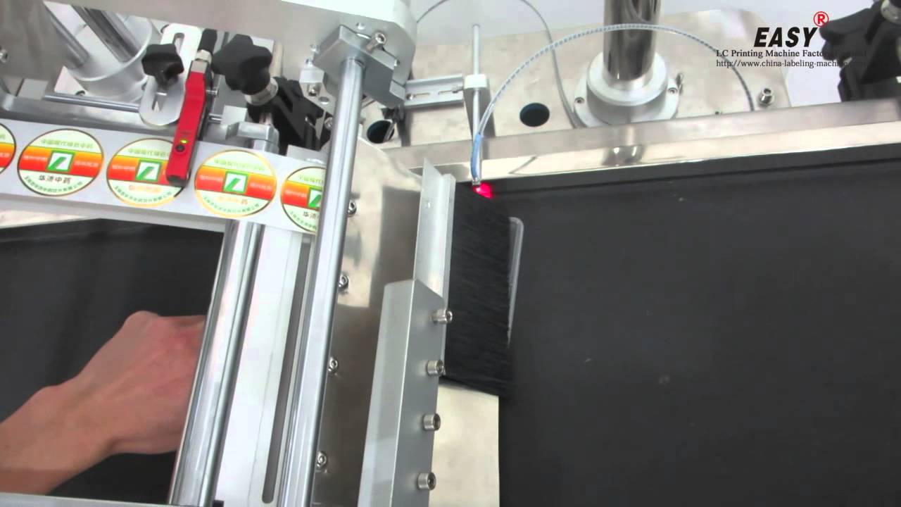 Card,Bag,Envelope,Automatic Flat Labeling Machine - YouTube