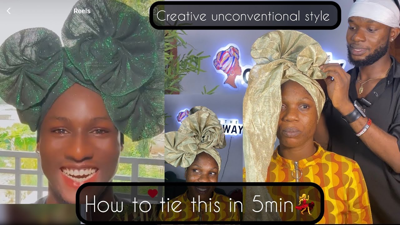 How to tie this style in 5min, unconventional creative style - YouTube