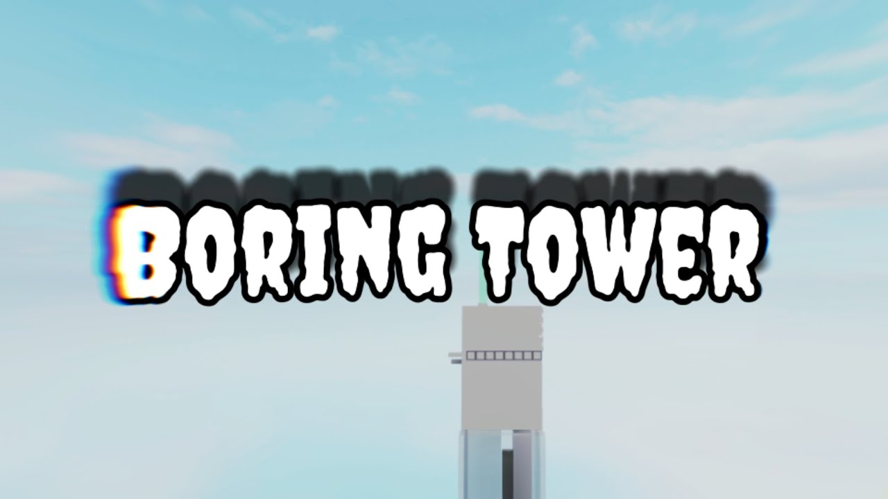 Boring tower - YouTube