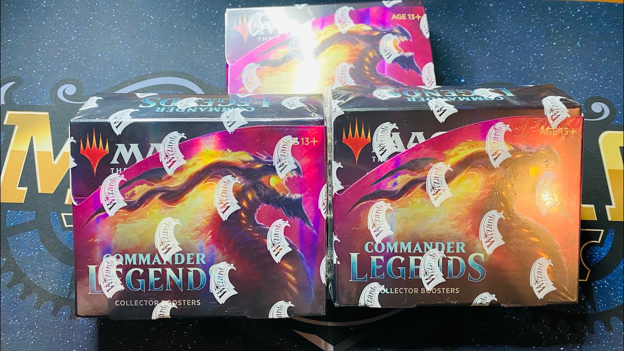 Commander Legends Collector booster box #3 - YouTube