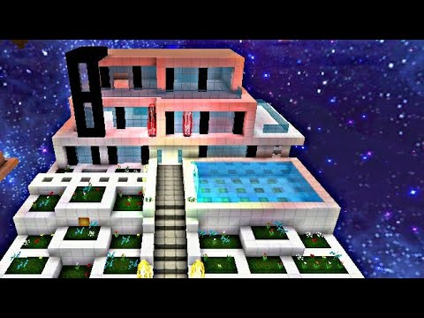 How to build a modern style mansion|Modern style mansion tutorial #2 ...