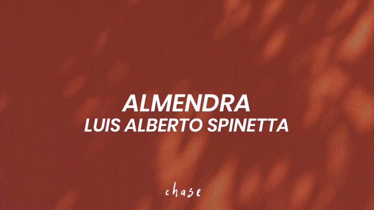 Muchacha (Ojos de Papel) - Almendra // Letra - YouTube