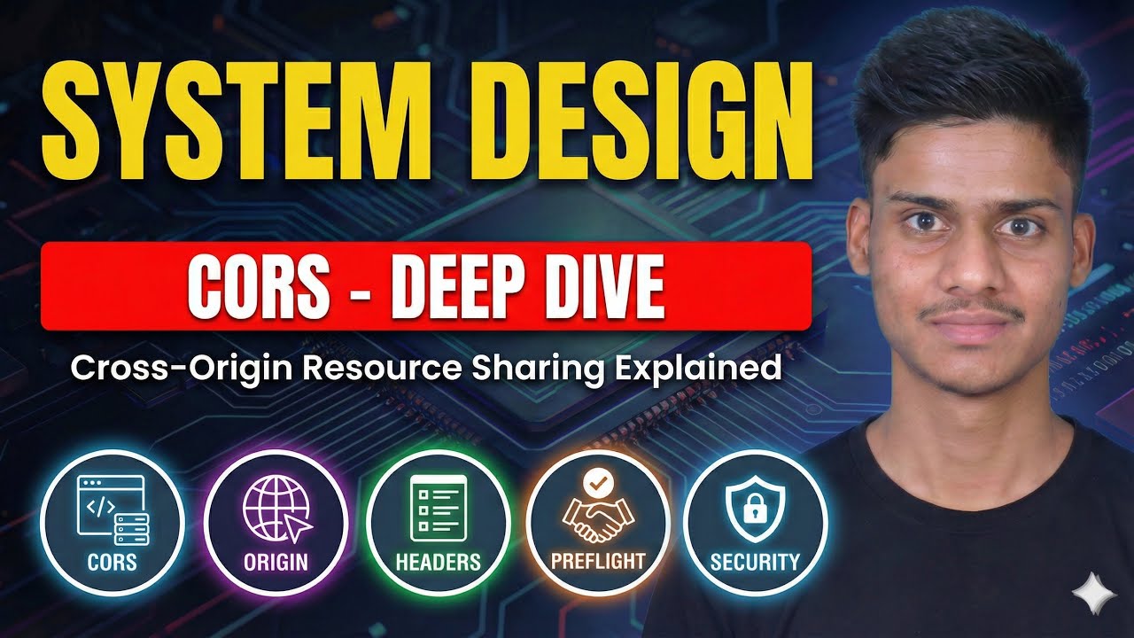 31. CORS Explained for System Design Interviews | Cross Origin Resource ...