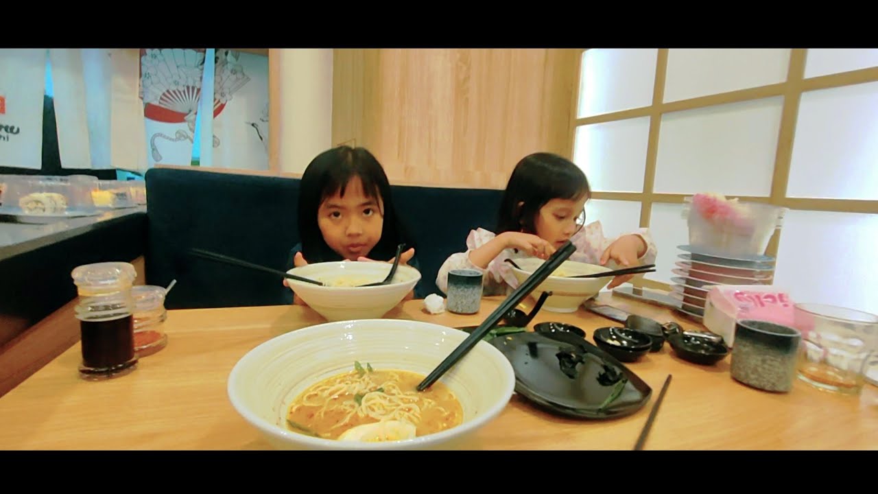 TEMU SUSHI SAMA TEH ALYA MENANG LOMBA NYANYI - YouTube