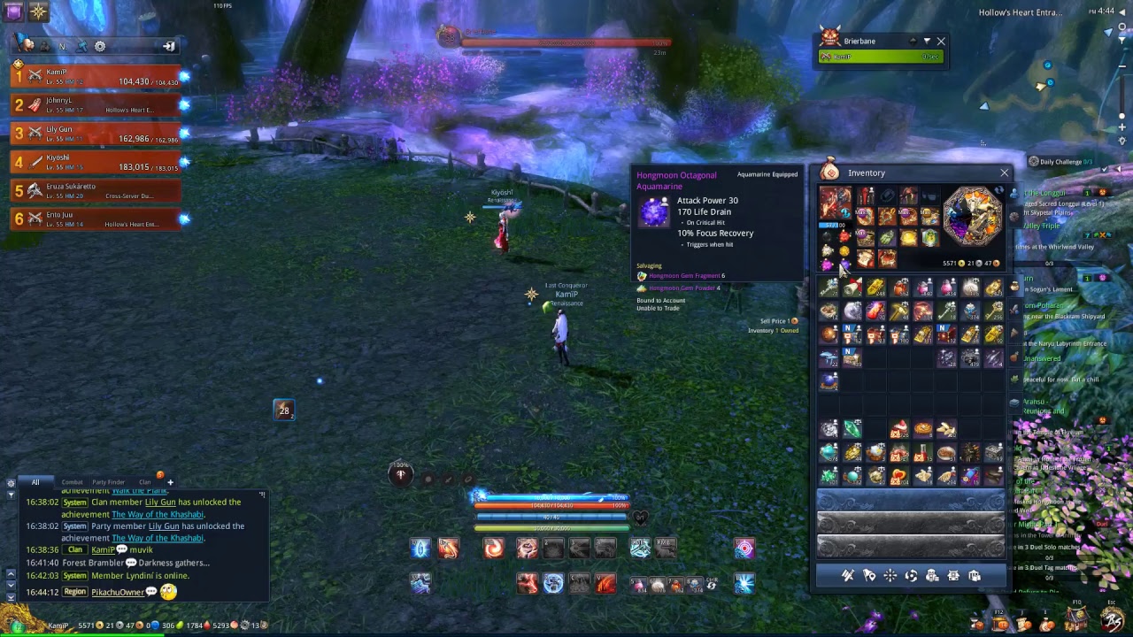 Gunner BNS Farm Găng Tay Legend - YouTube