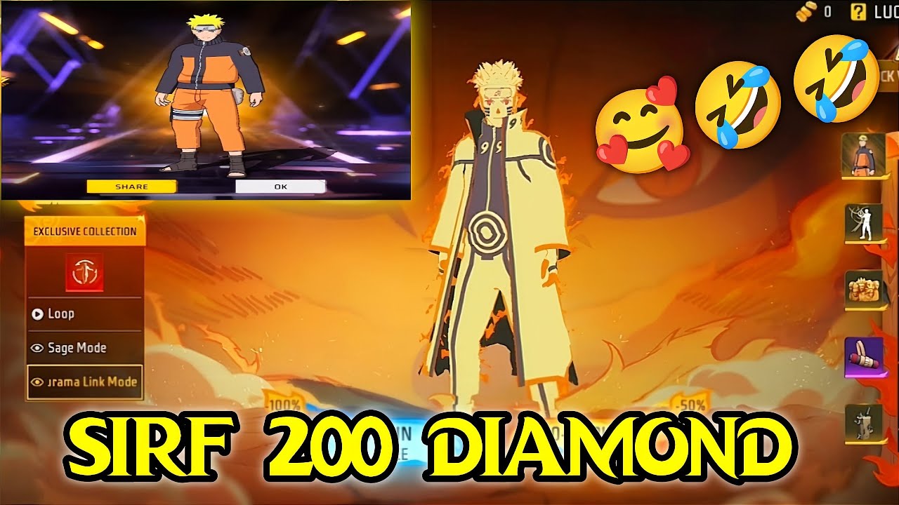 NEW NARUTO BUNDLE EVENT FREE FIRE | HOW TO GET NARUTO BUNDLE | FF NEW ...