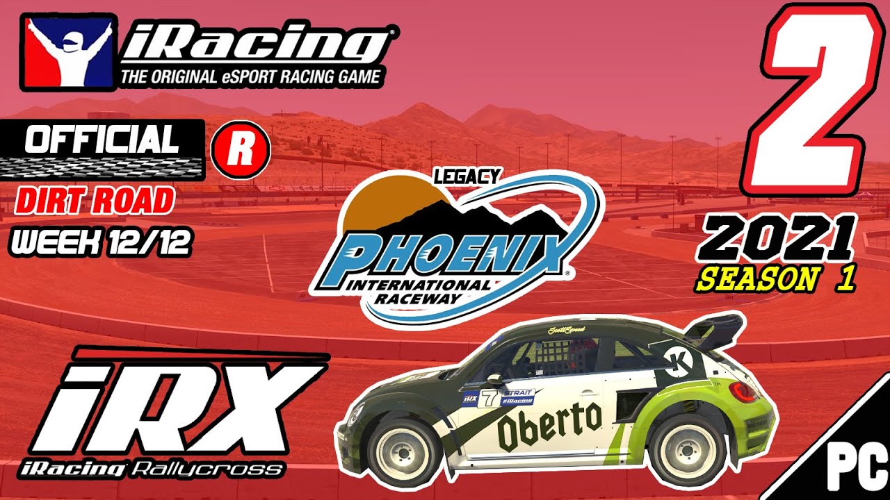 iRacing | IRX RALLYCROSS ROOKIE SERIES | 2021 S1 W12 | #2 | Legacy ...