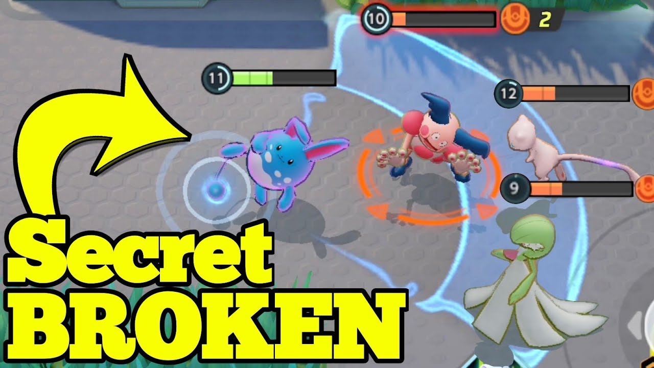 Azumarill Epic Funny Moments Pokemon Unite - YouTube