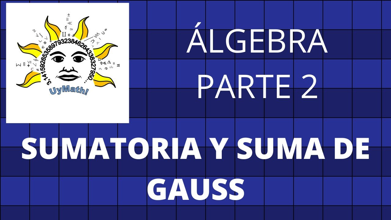 SUMATORIA Y SUMA DE GAUSS - Introducción a la Olimpiada de Matemática ...