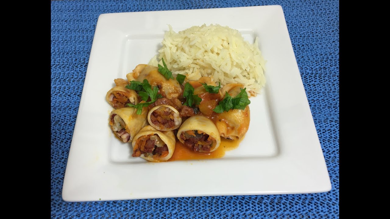 Lulas Recheadas - B Medina na Cozinha 71 - YouTube