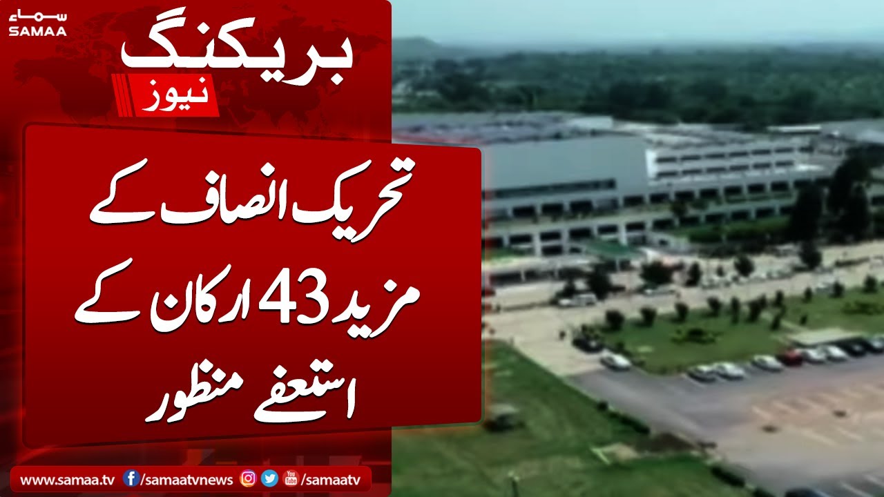 Speaker National Assembly accepted resignation of 45 more PTI members ...