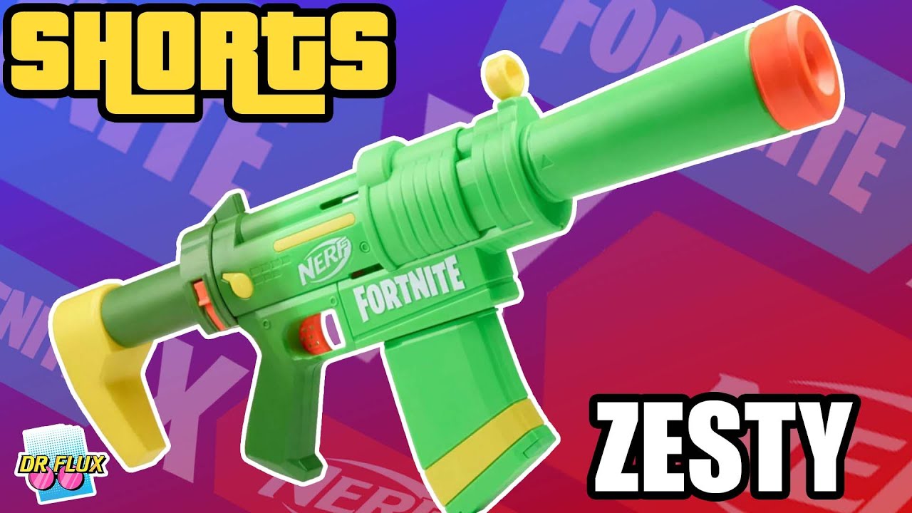 Nerf Fortnite Zesty is alright but not Great! - YouTube