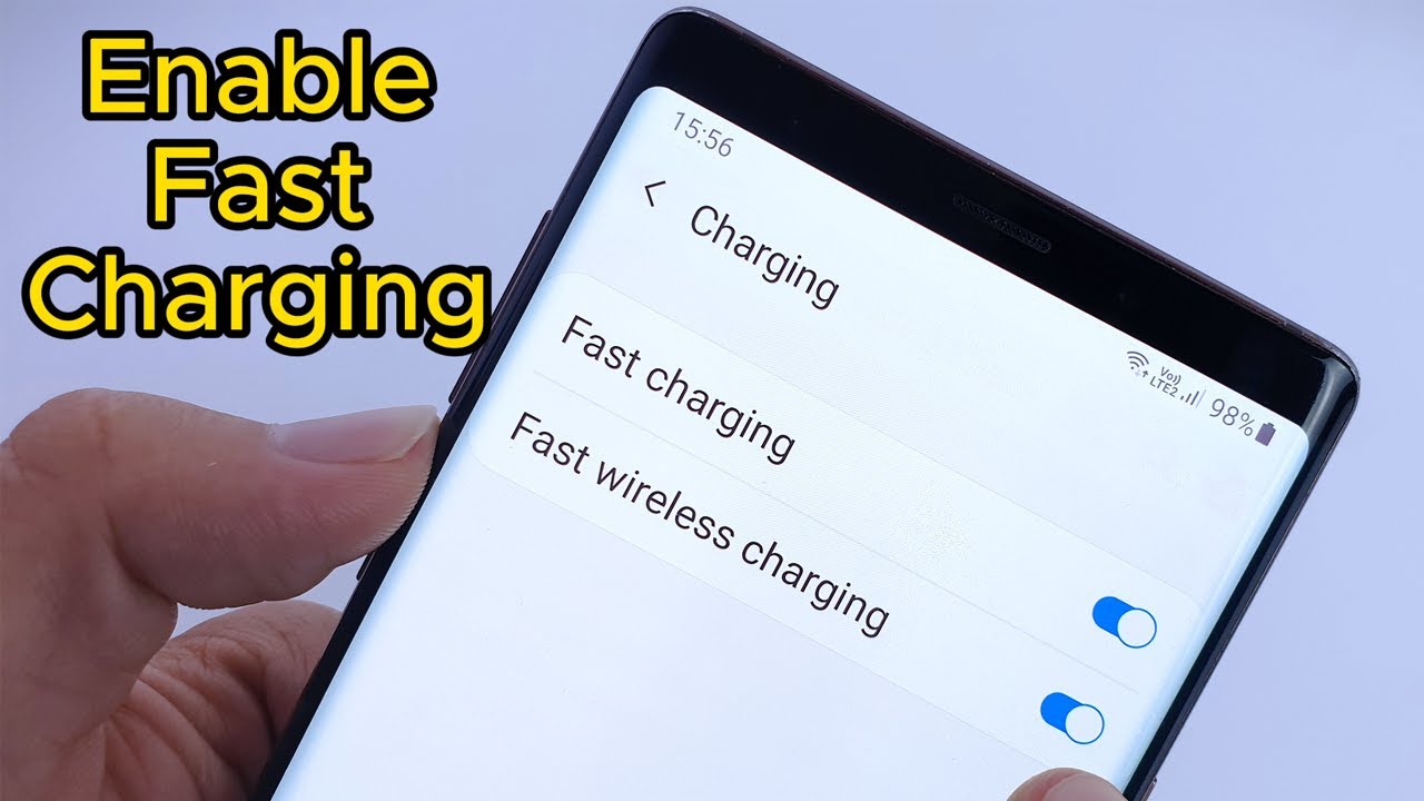 How to Enanble/Disable Fast Charging on Android - YouTube