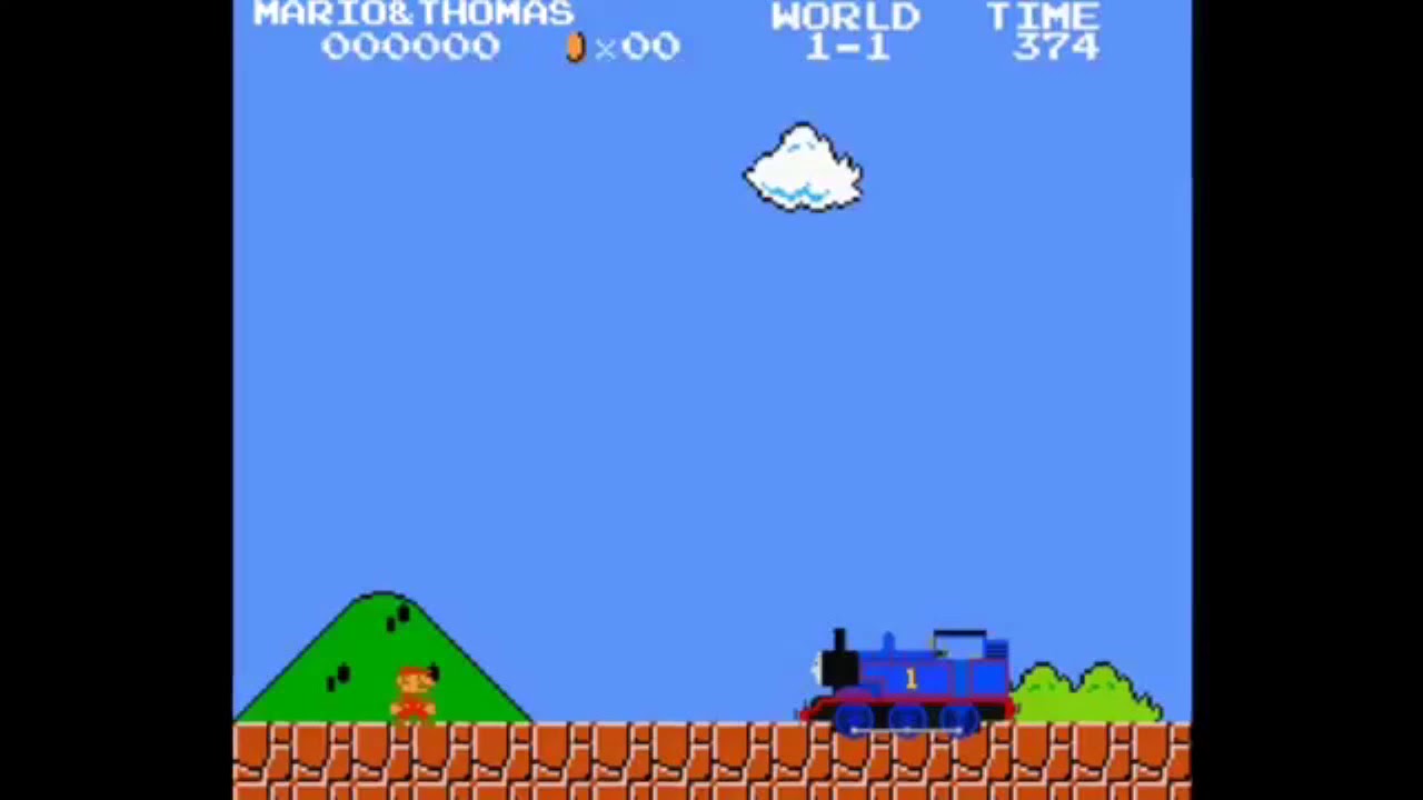 Super Mario Bros. Theme w/ Thomas the Tank Engine Theme Mashup ...