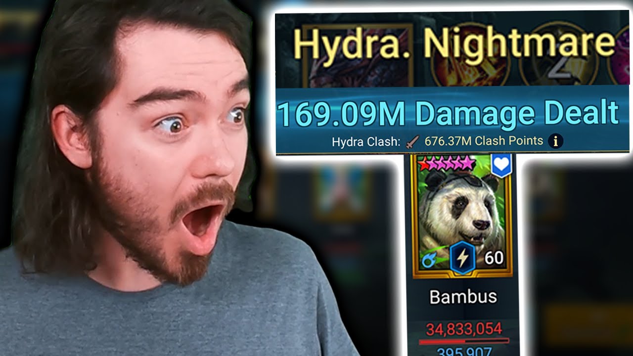 Bambus Fourleaf NIGHTMARE VIABLE Hydra Team!!! | Raid: Shadow Legends ...