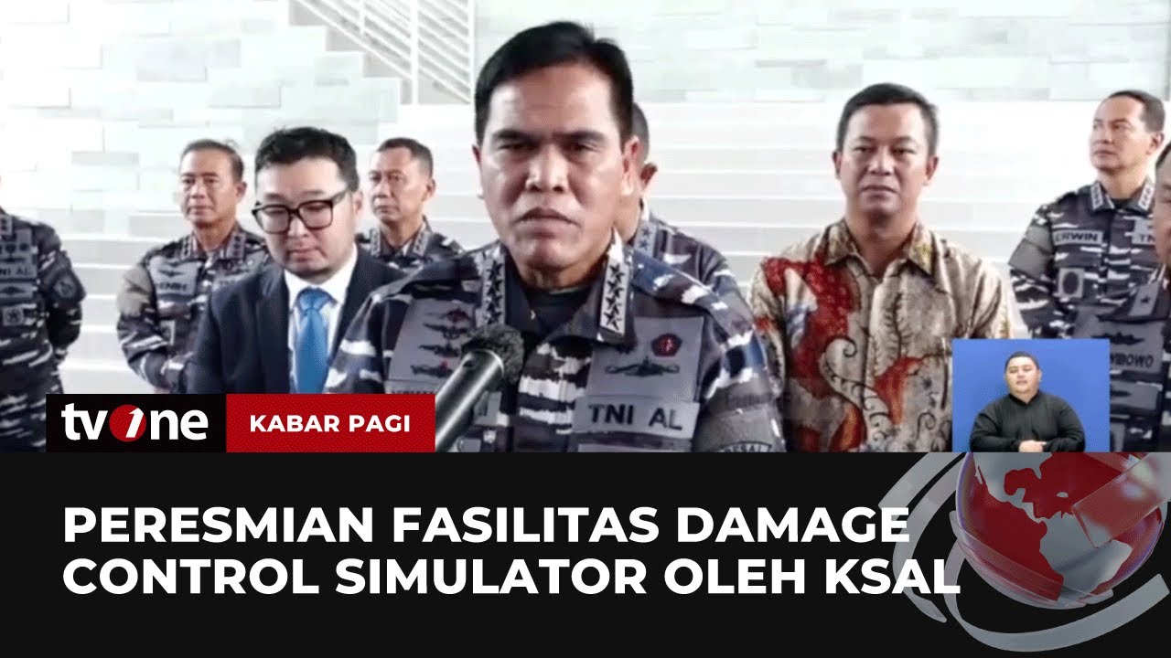 TNI AL Resmikan Fasilitas Damage Control Simulator | Kabar Pagi tvOne ...
