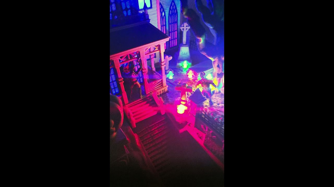 3D Printed haunted house 2 on Bambu Lab X1C. - YouTube