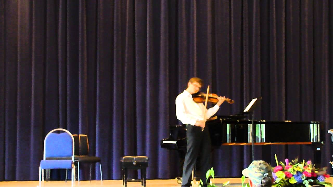 Druțac Dan-Iulian - E.Ysaye - Sonata Nr.3 „Ballade" - YouTube