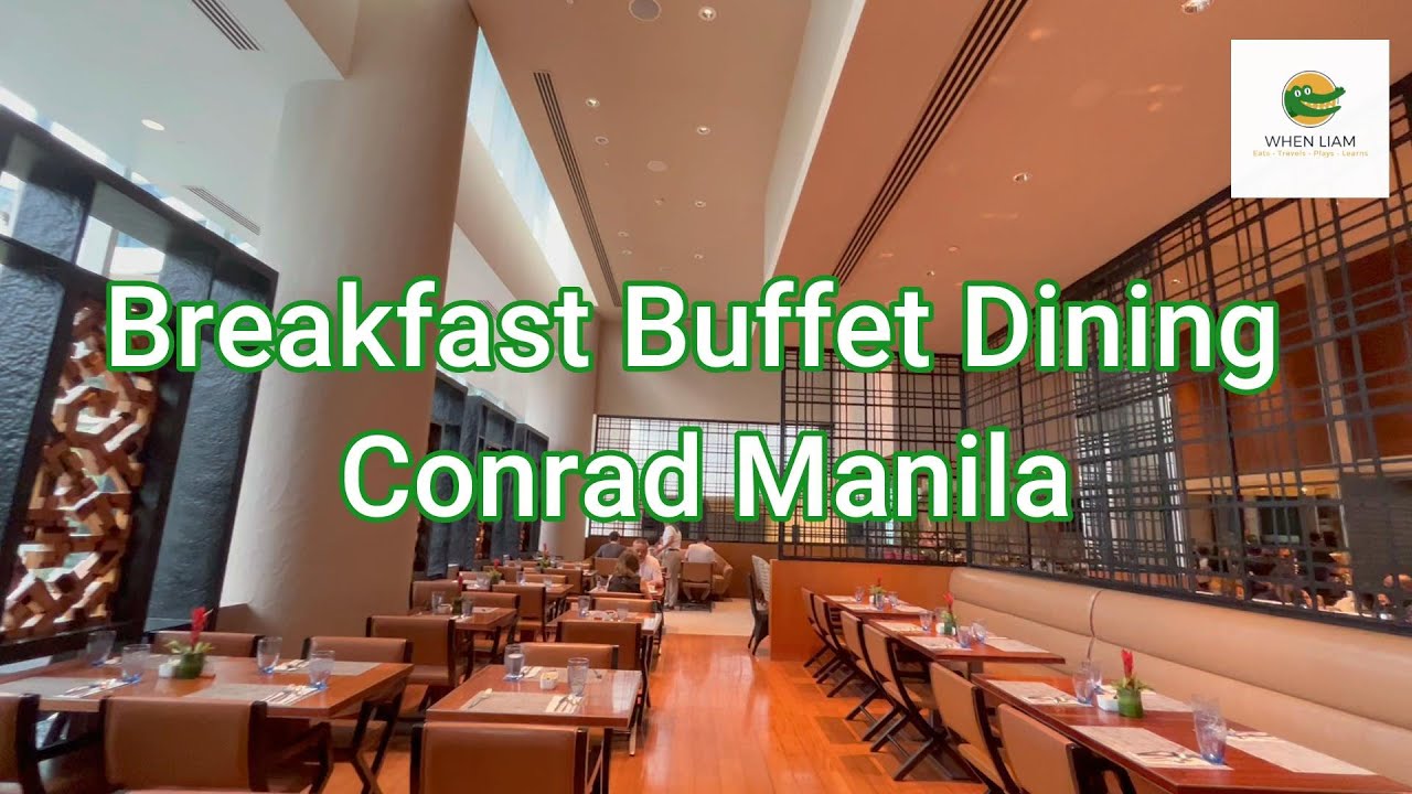 Family Staycation: Brasserie on 3 • Elevated Dining at Conrad Manila ...