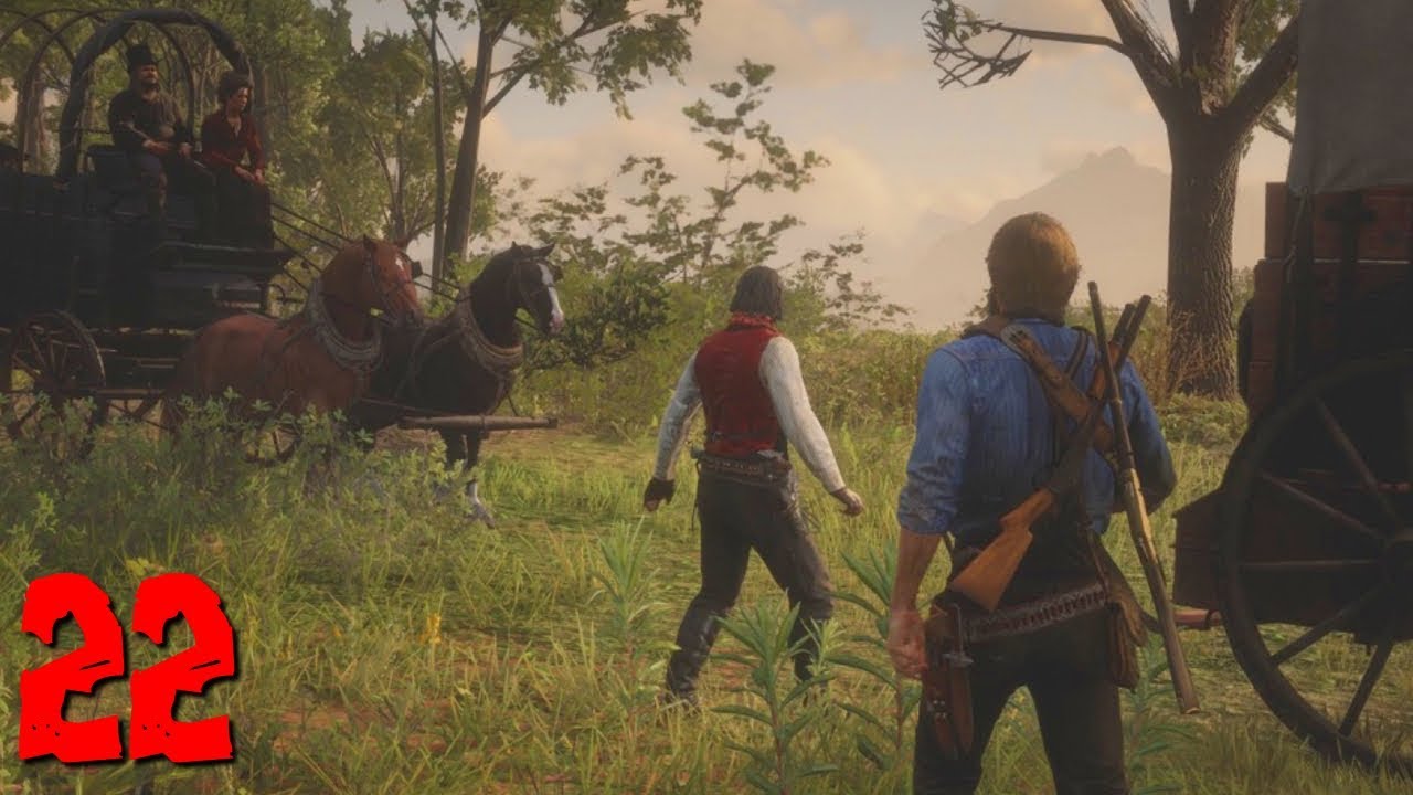 Red Dead Redemption 2! Moving Camp! Episode 22 - YouTube