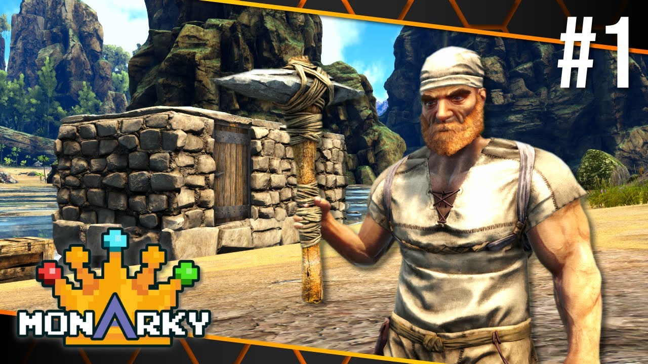 Starting My First Modded ARK Adventure! | Monarky - The Hunted #1 - YouTube