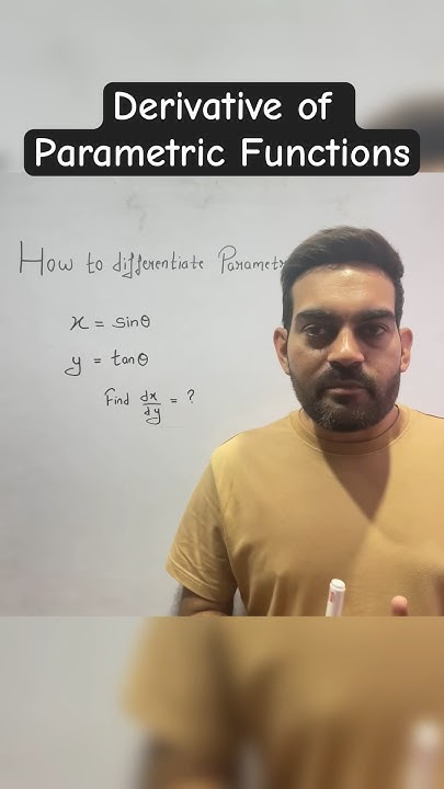 derivative of parametric functions #maths #differentiation #class11 #calculus #viralvideo # ...