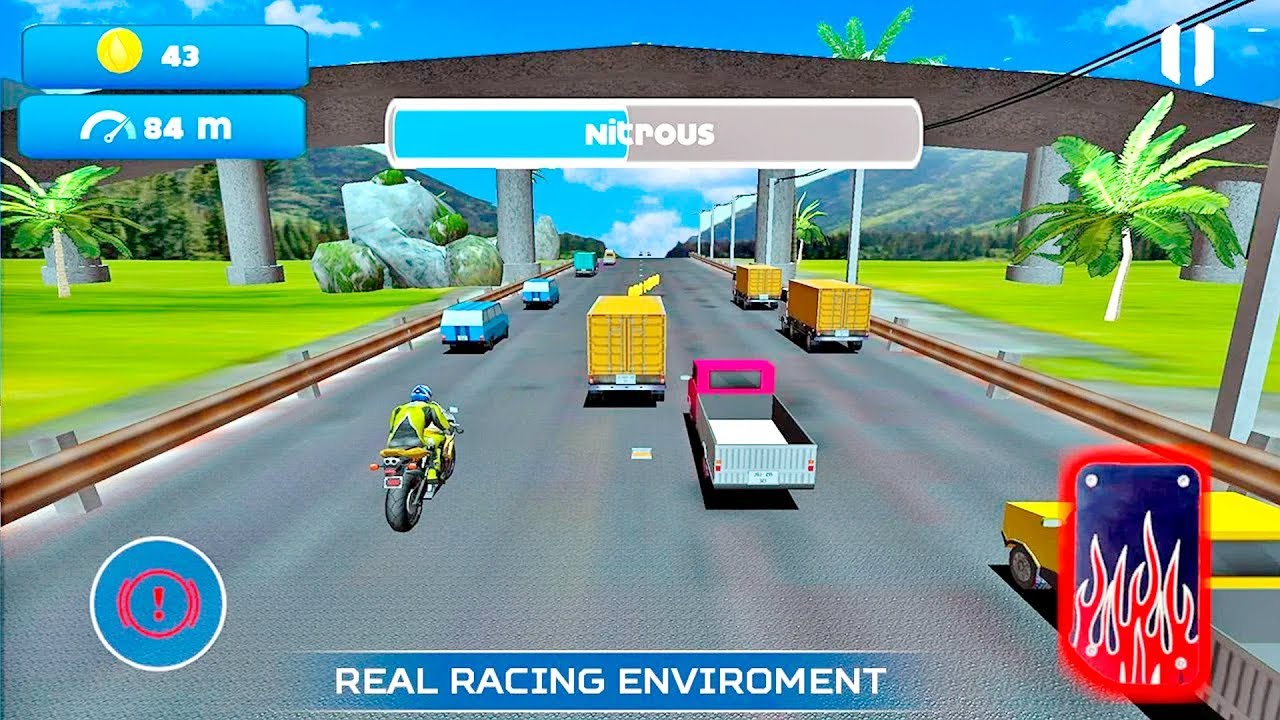 Tricky Bike Stunt Racing Game 2018 - Gameplay Android game - bike games ...