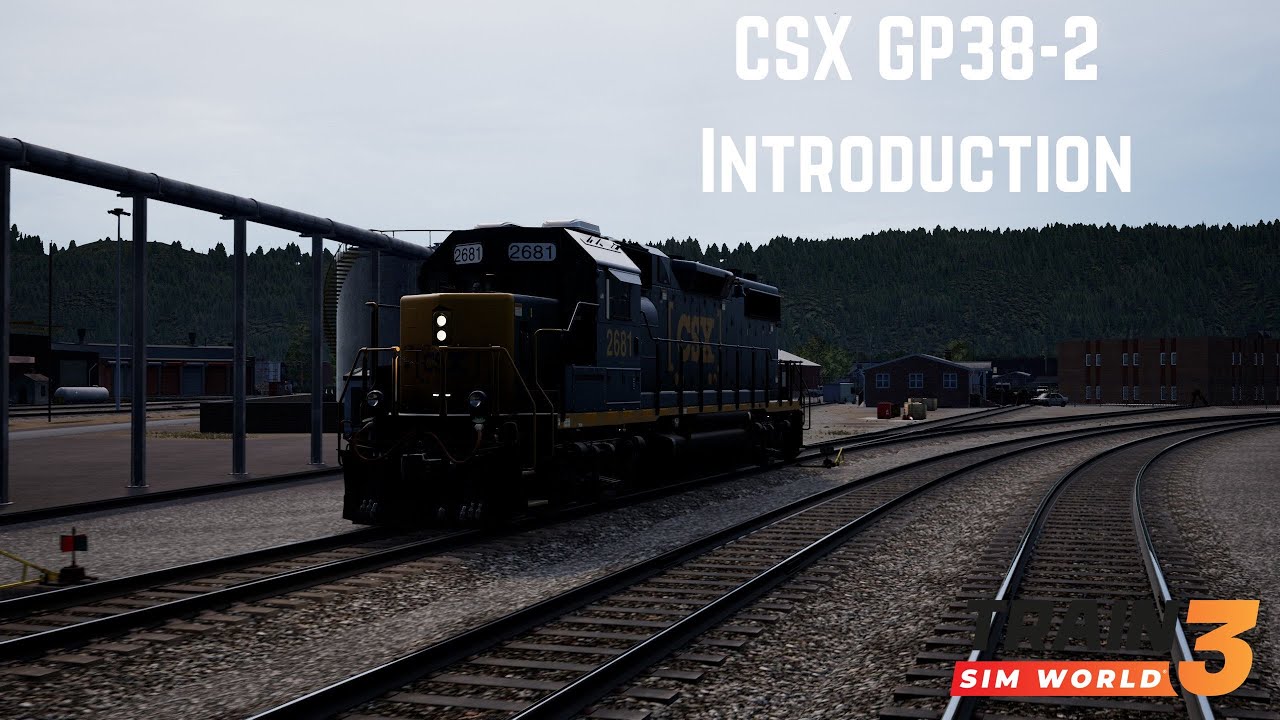 CSX GP38-2 Introduction - YouTube