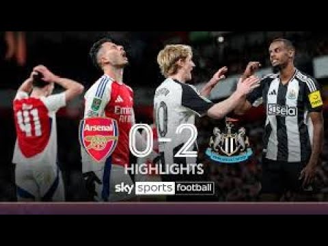 Arsenal 0 Newcastle 2 post match review - YouTube