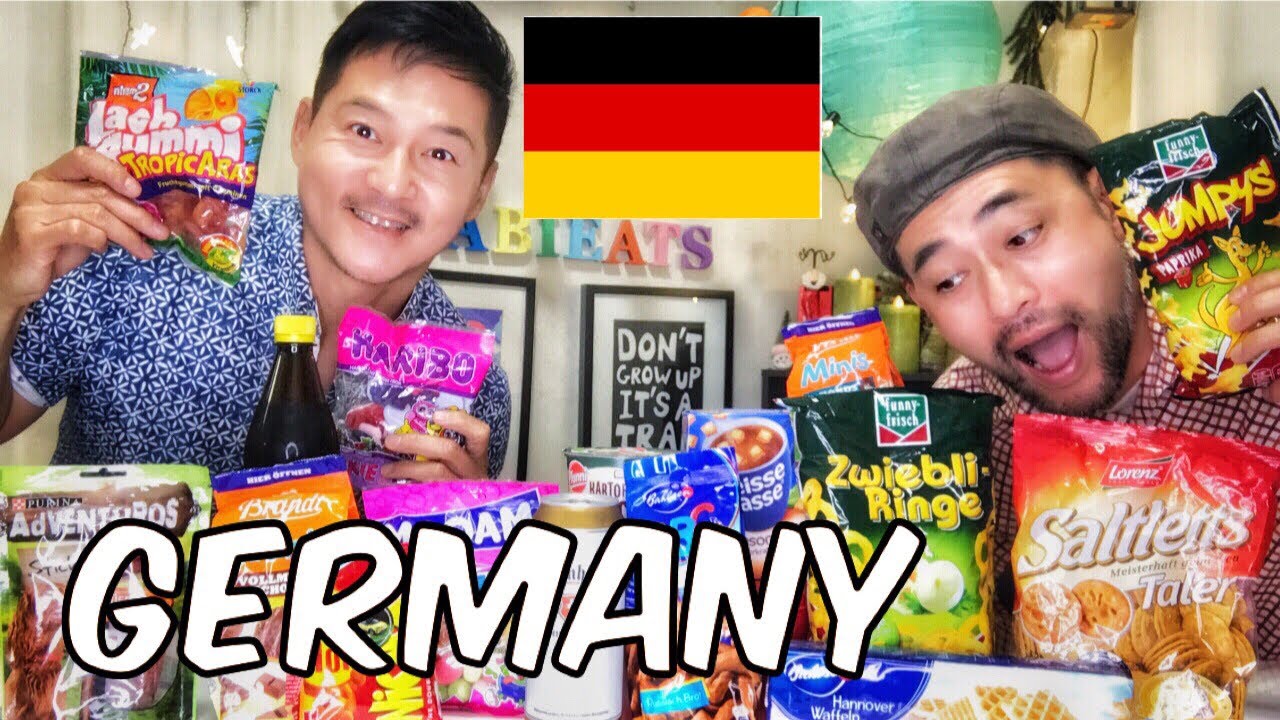 Japanese Try German Snacks Part 7 - YouTube