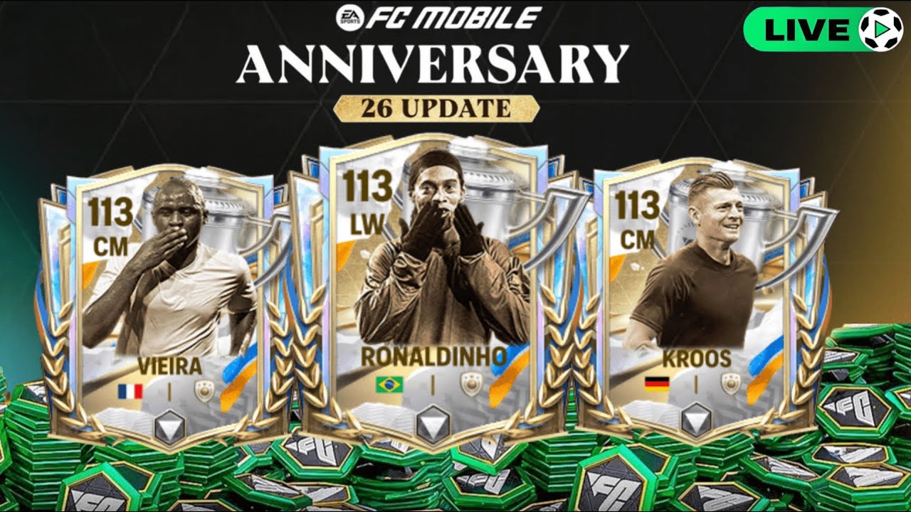 🔴LIVE- Road To 10 Stars FC Champion In FC Mobile 26| Team Reviews | # ...