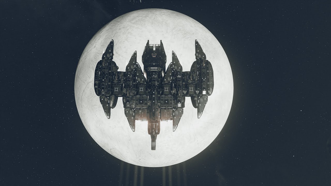 Starfield Custom Ship Build - How I created the Batwing MK VII - YouTube